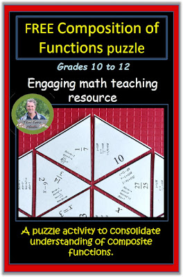 Composition of Functions Activity ~ TenTors Math Teacher Resources