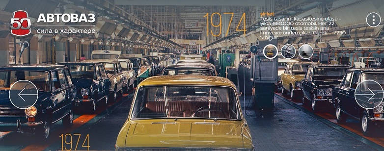 Rus Efsanesi Lada, ilk otomobilini 50 yıl önce bantlardan indirdi ...