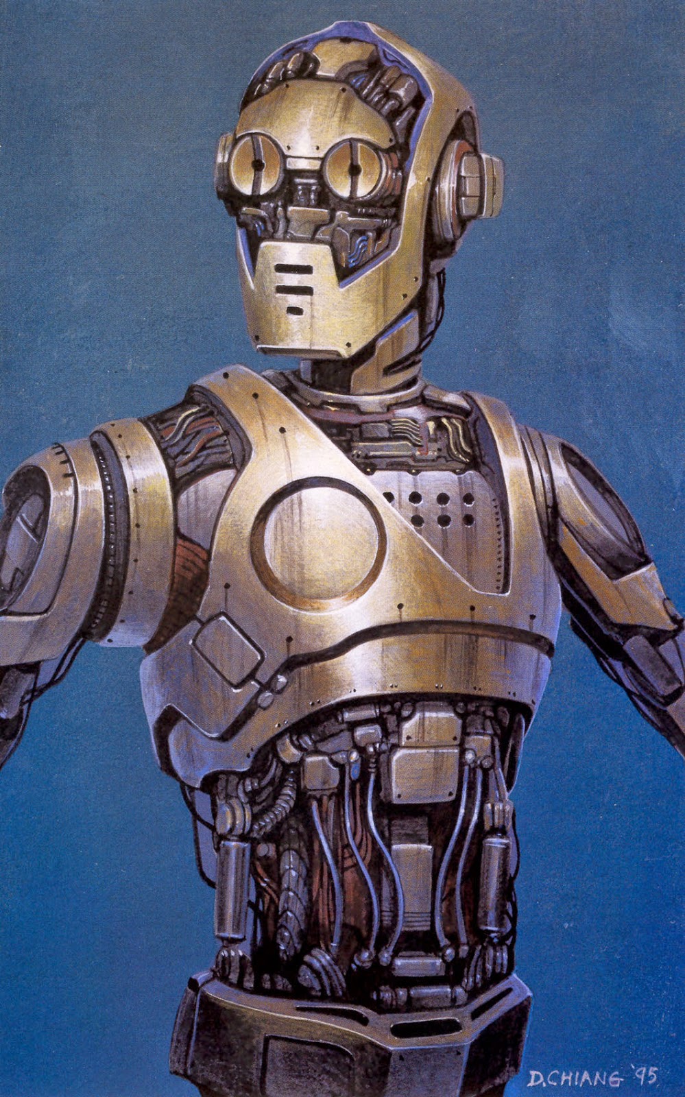 Masterful Early STAR WARS EPISODE I: THE PHANTOM MENACE Concept Art by ...