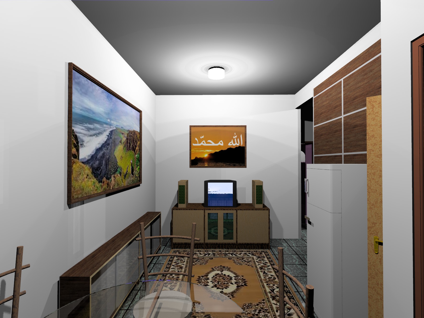 HCDspeedyard: Contoh Produk Revit Building Interior