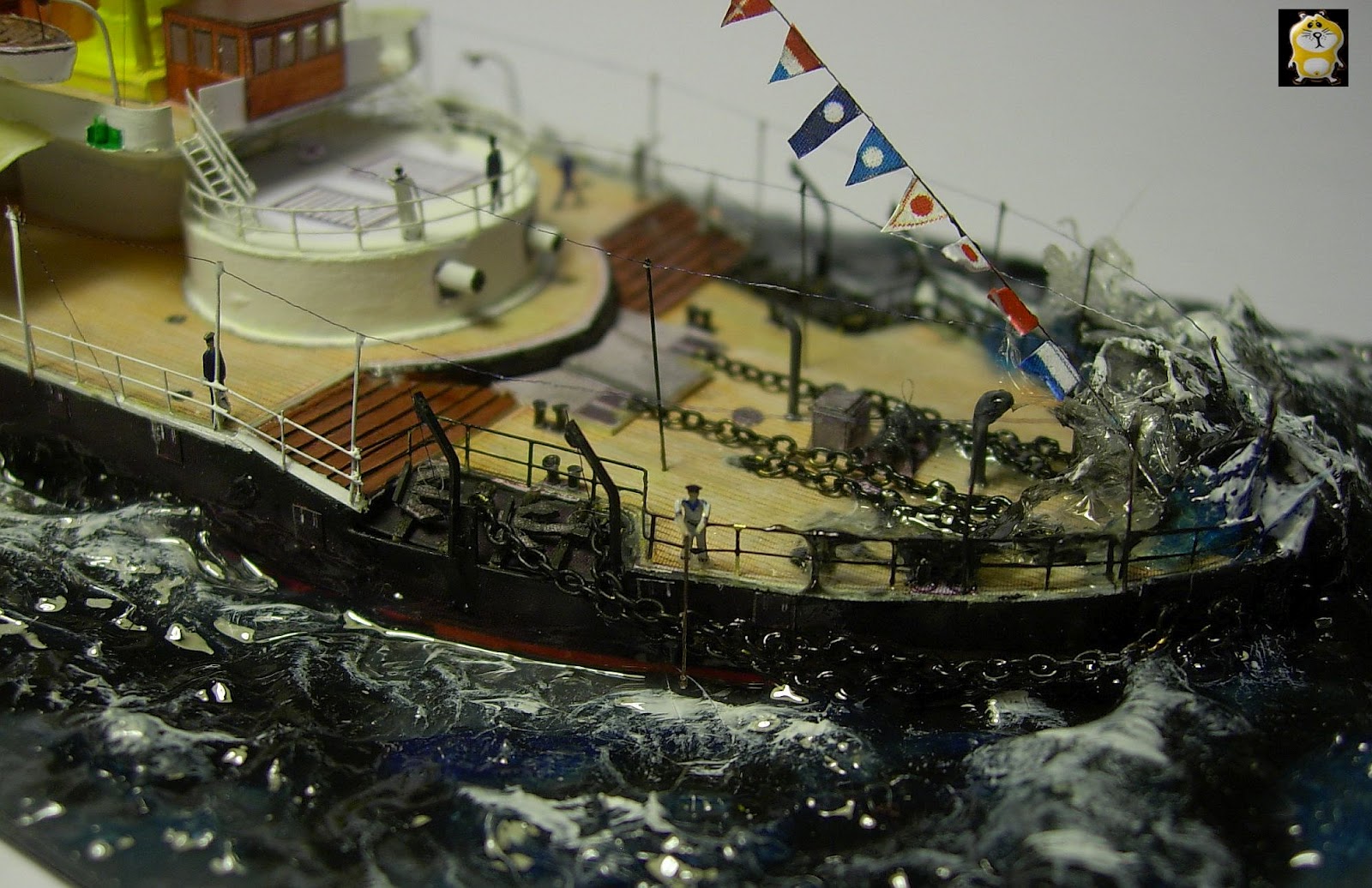 The Mad Hamster's Modelling: HMS Devastation, 1876: piękne brzydactwo