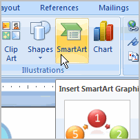 Word 2007 Using SmartArt Graphics tutorial Number 20 | i Know What You want