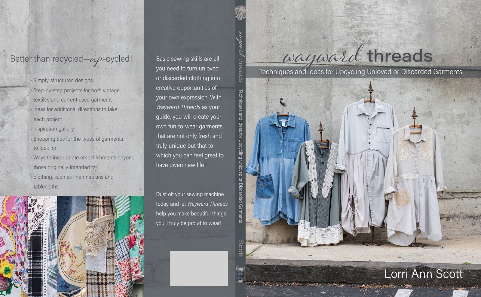 l.a.s.fibers: "wayward threads" the book