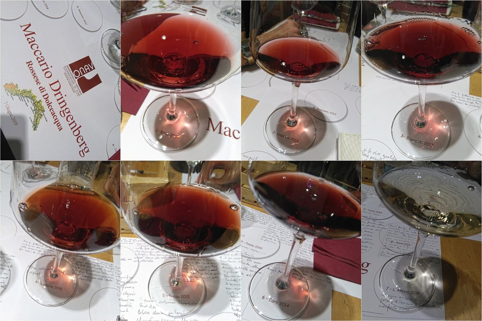 Maccario Dringenberg – Rossese di Dolceacqua (07/06/2019)