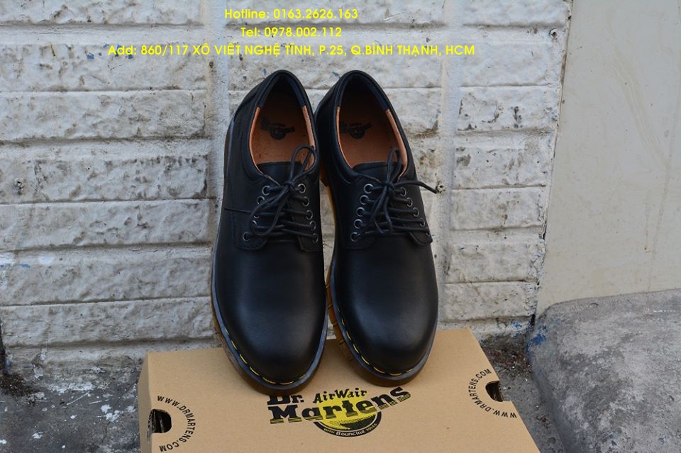 GIAY DOCTOR HCM - 0909.20.40.90: GIAY DOCTOR ĐEN TRƠN