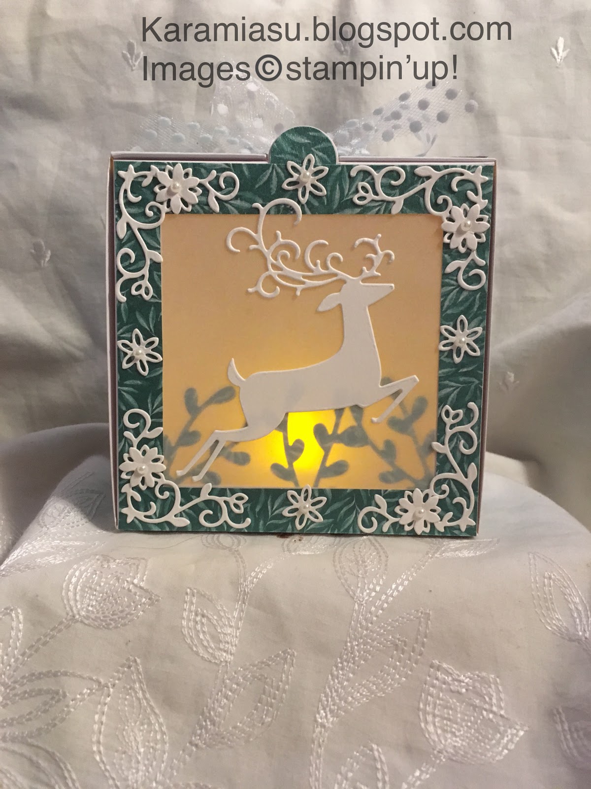 Stamp Up With Karamia: Baker Box Luminary Tutorial