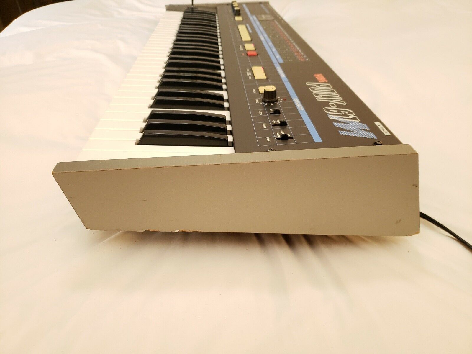 MATRIXSYNTH: Korg Poly 61M Vintage Analog Synth with MIDI SN 001636