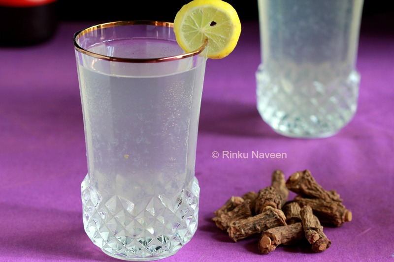 My Food Treats: Nannari Cherunaranga Sarbath / Nannari Lime Cooler