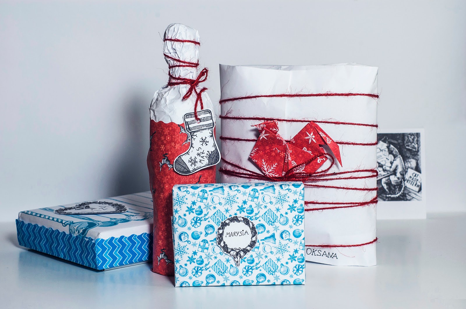 DIY classy gift wrapping for a small present made of A4 sheet ...