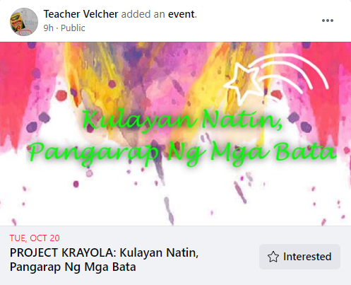 Kwentong Krayola ng isang Bata at Guro, Umani ng Maraming Tulong, Saya ...