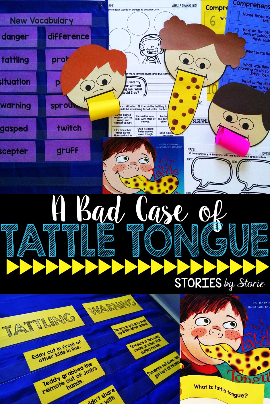A Bad Case of Tattle Tongue - Ideas for Using this Book in the Primary ...