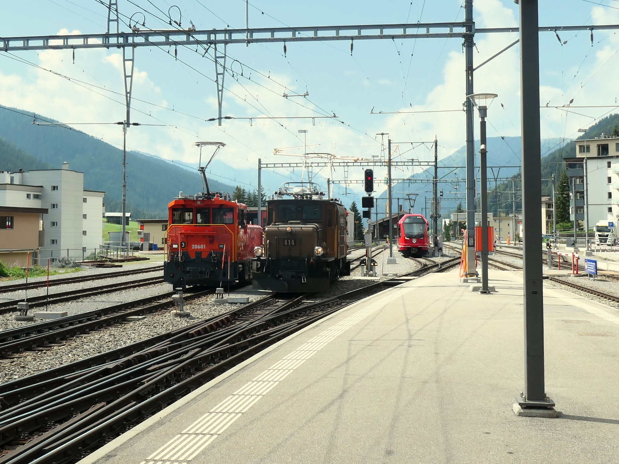 Nostalgiezug der RhB (Filisur - Davos Platz)