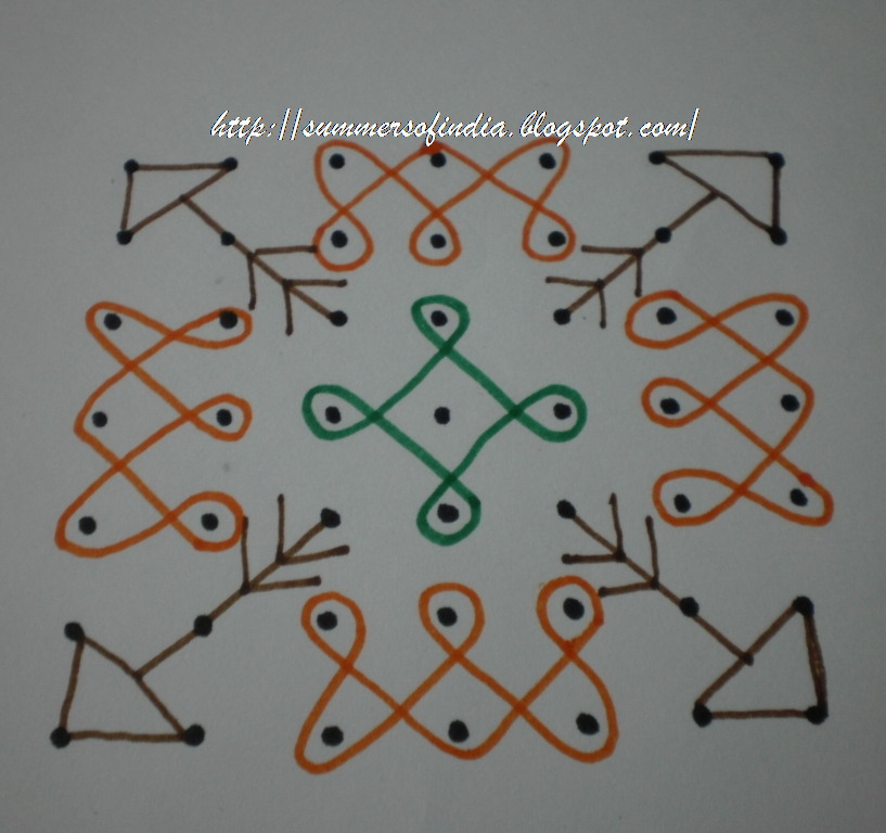 SummersofIndia: Rangoli-108