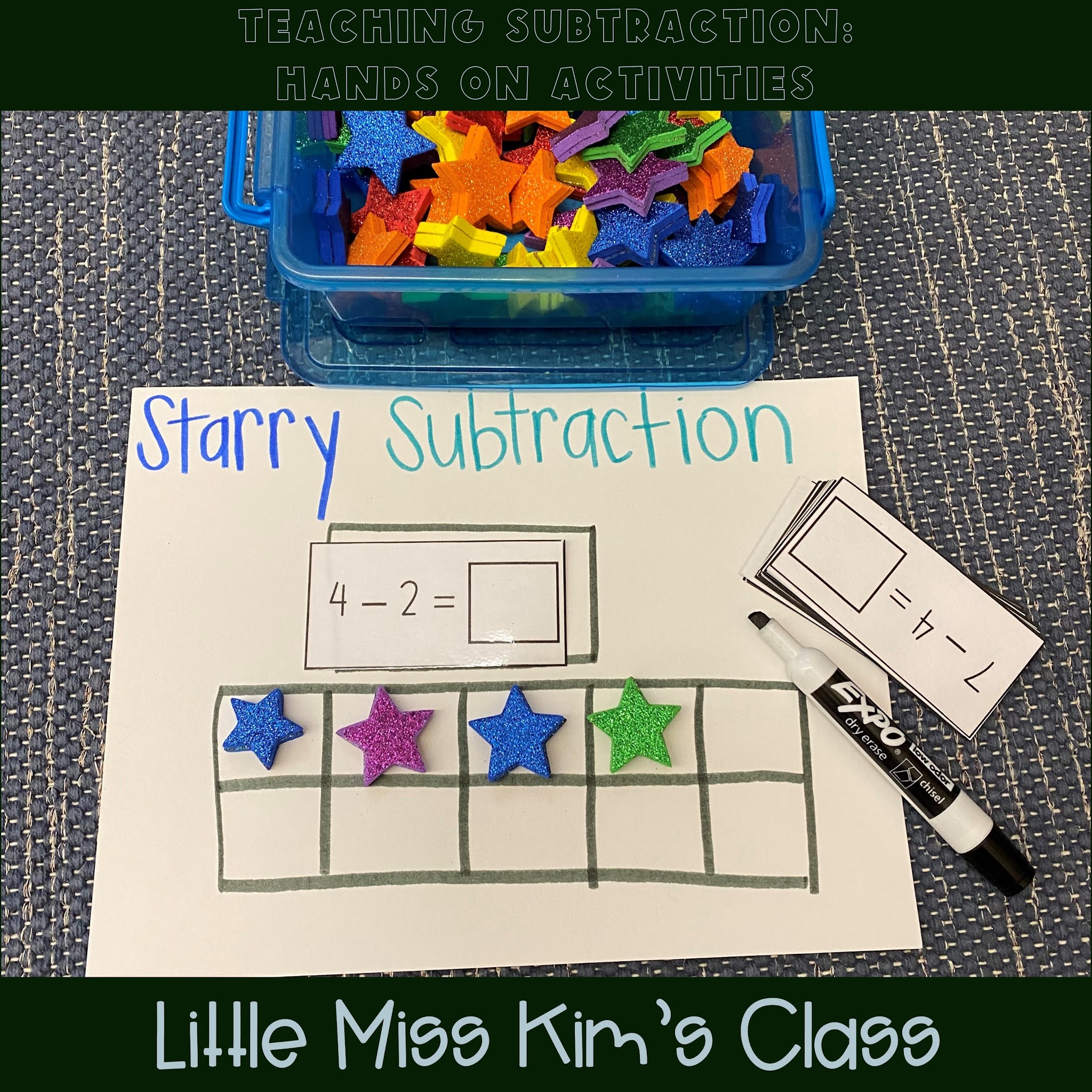 Little Miss Kim's Class: Activities & Freebies for Teaching Subtraction