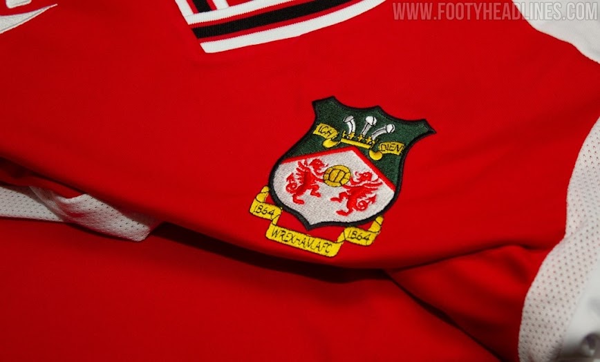 Sponsored By TikTok - Wrexham 21-22 Home & Keeper Kits Released - Footy ...
