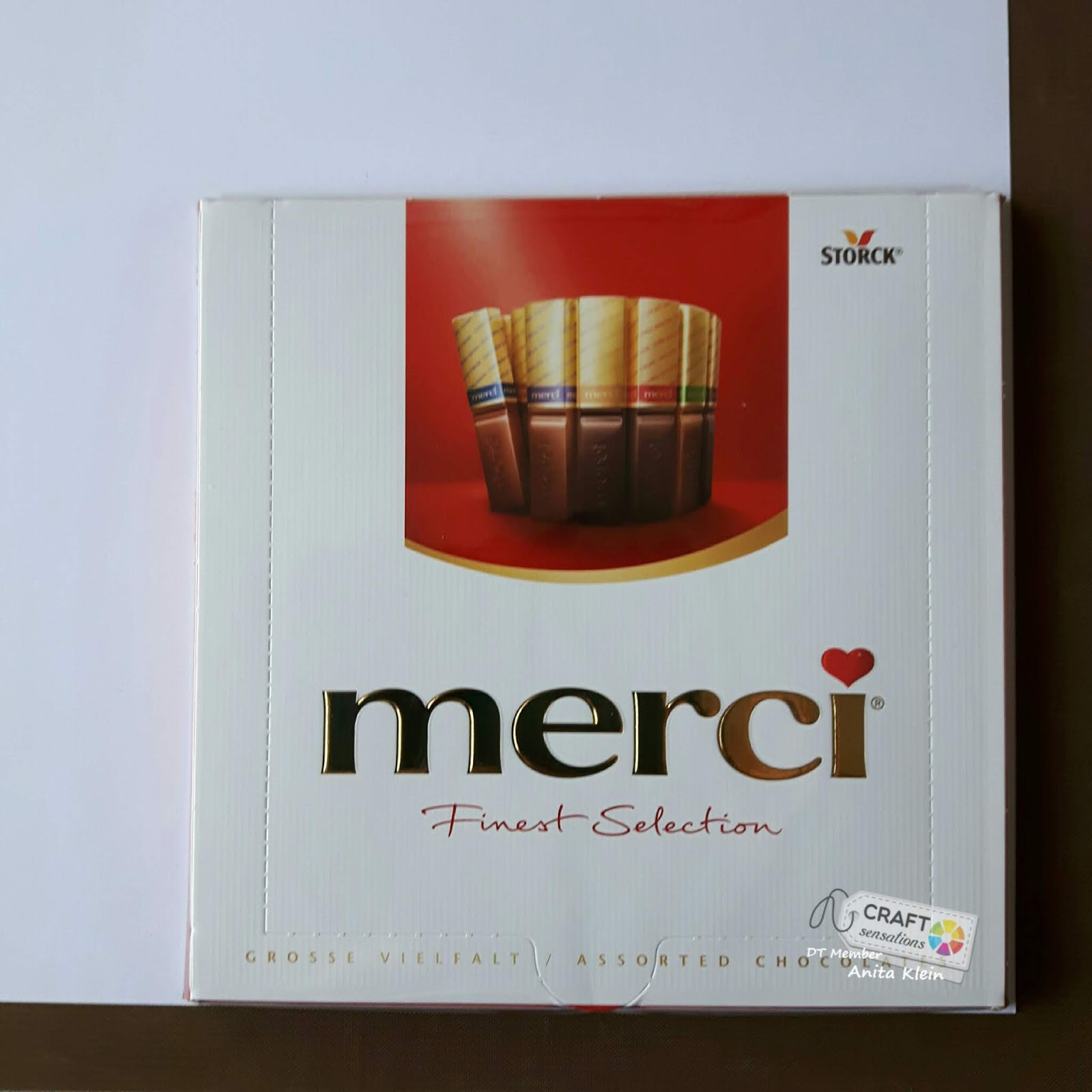 Craft Sensations: Merci cadeauverpakking