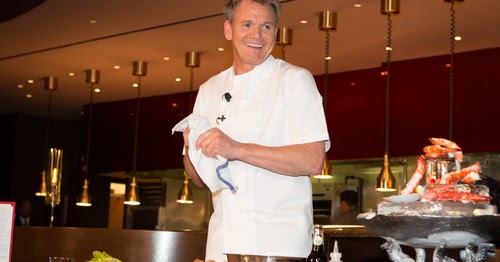 GORDON RAMSAY COOKING DEMONSTRATION
