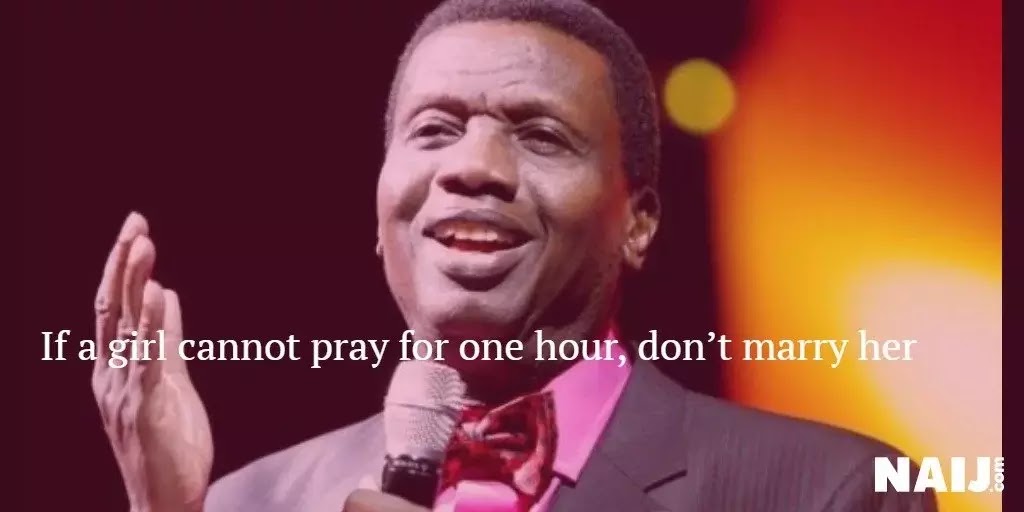 Joymat blog: Adeboye @ 75: 9 UNFORGETABLE quotes that got Nigerians talking
