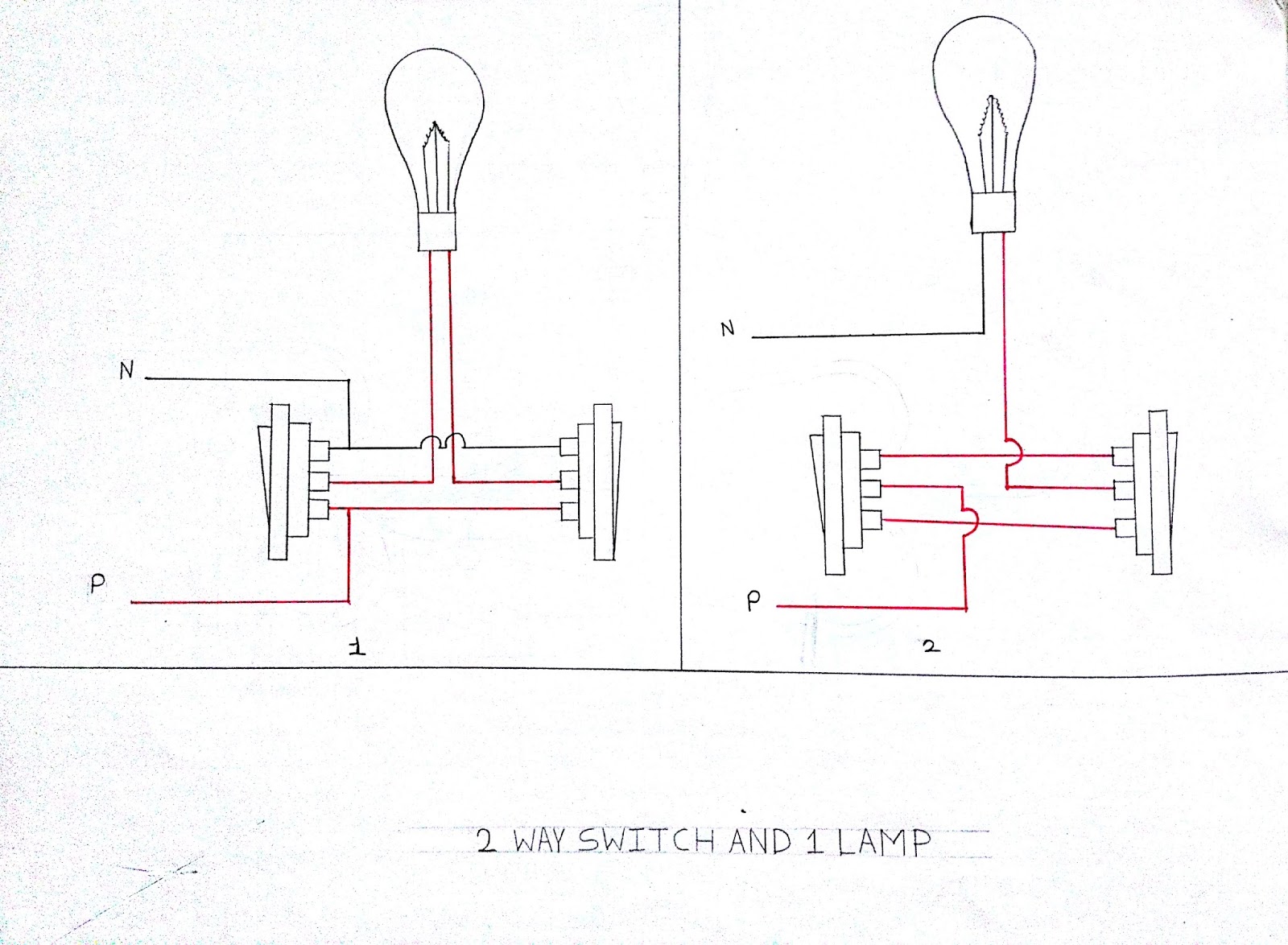 Learn Electrician: Electrical Wiring Diagrams of Switches, Sockets and ...