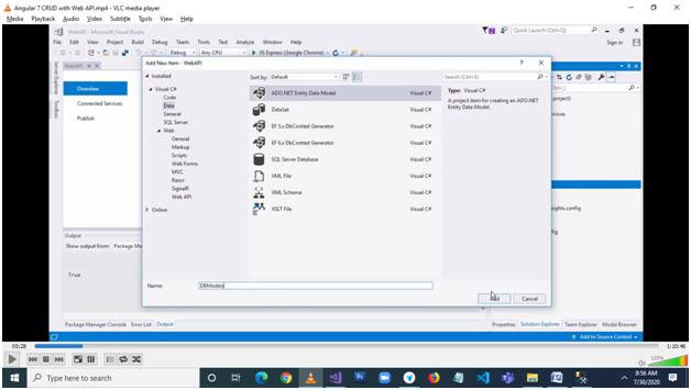 Angular with Typescript: SQL Database with API in Angular CRUD Services