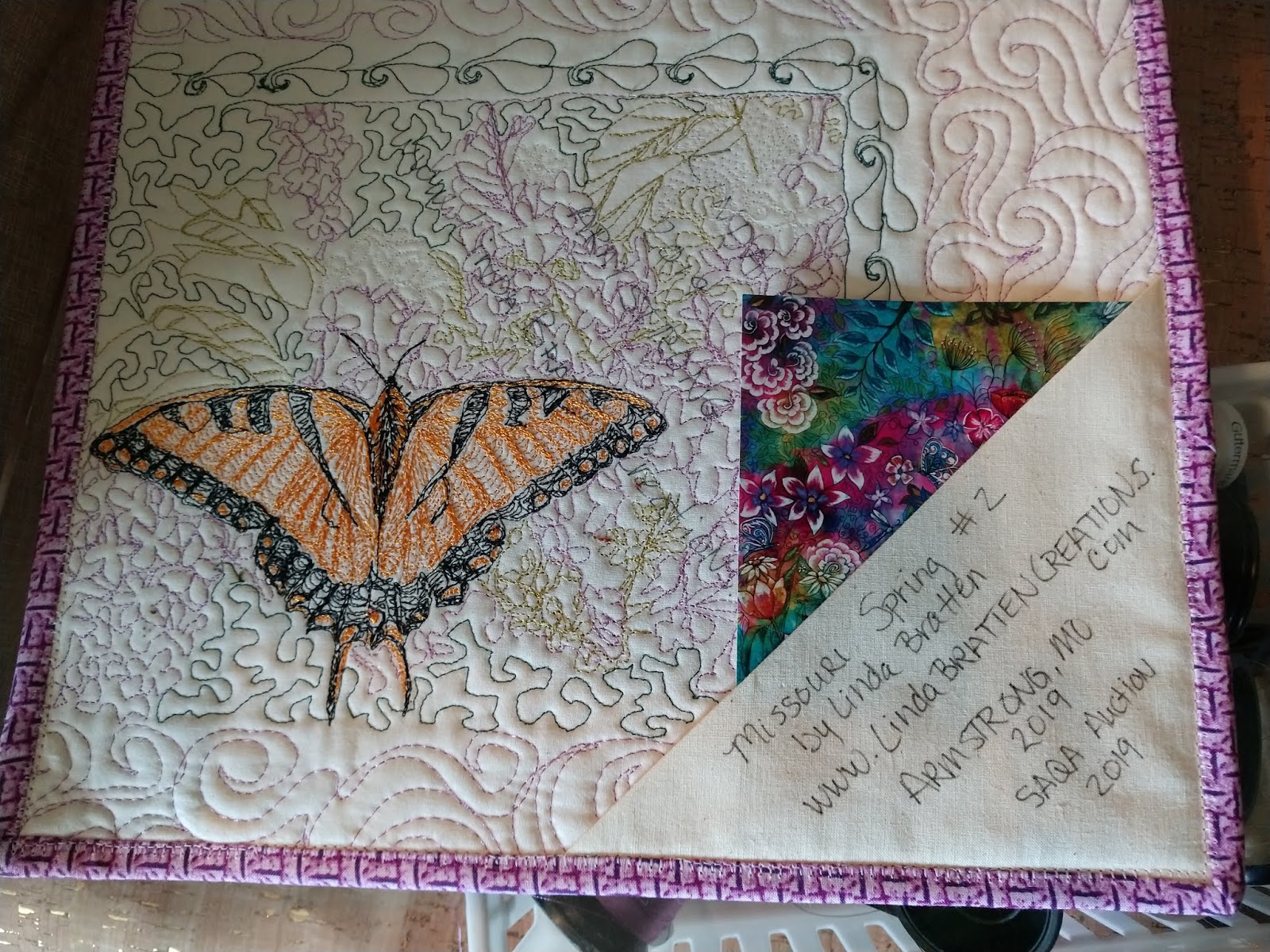 Linda B Creative: What Should You Write on a Quilt Label?