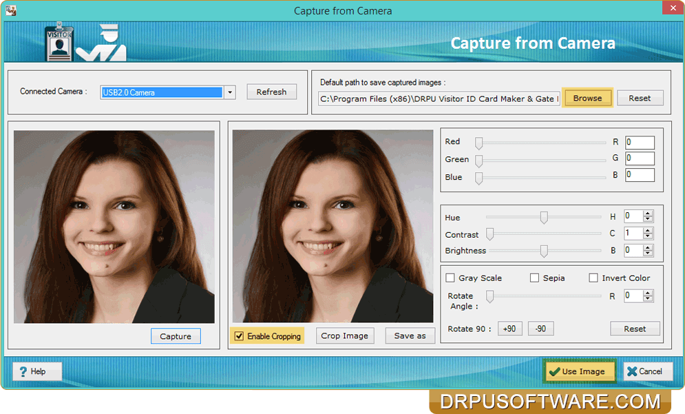 Bulk SMS Software:SendGroupSMS.com: How to capture photo using camera ...