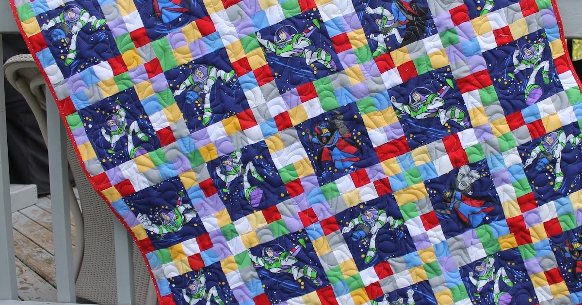 SunShine Sews...: Toy Story (Buzz Lightyear) Quilt