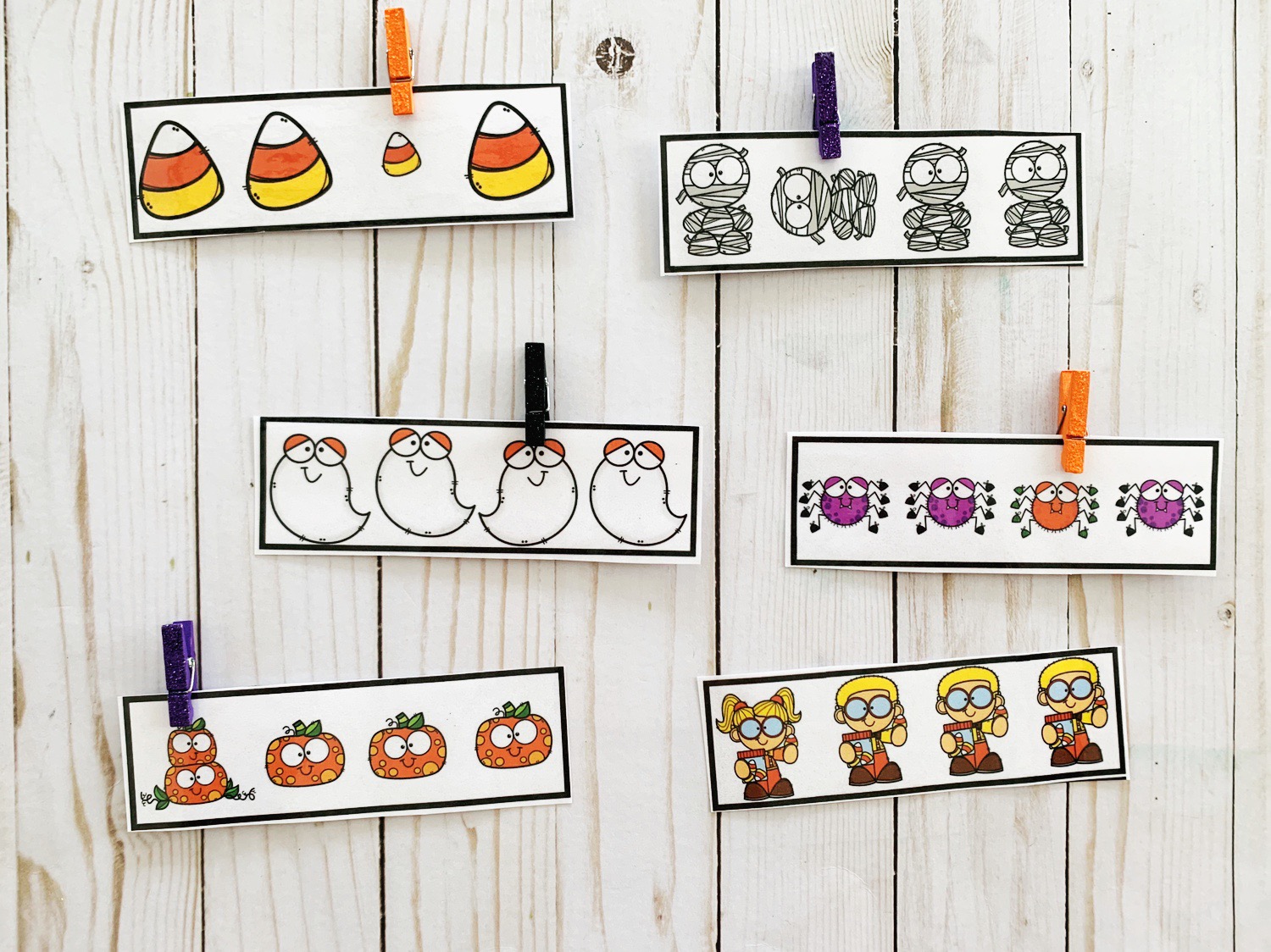 October Fine Motor Task Boxes for Preschool