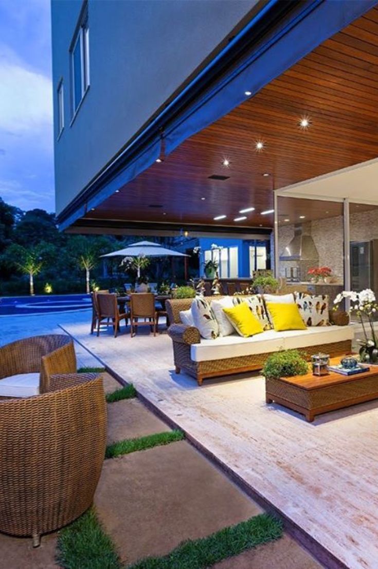 Rustic Terrace Decor Ideas To Make Your Exterior comfortable and ...