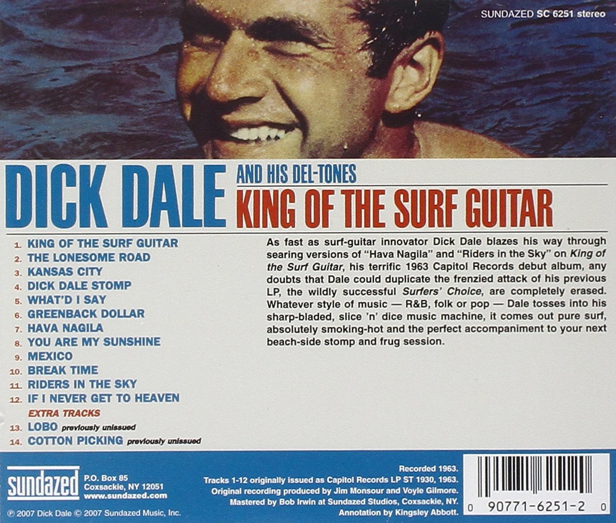 Classic Rock Covers Database: Dick Dale & His Del-Tones - King of the ...