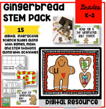 Five Fun Gingerbread Science and STEM Ideas - The Science School Yard