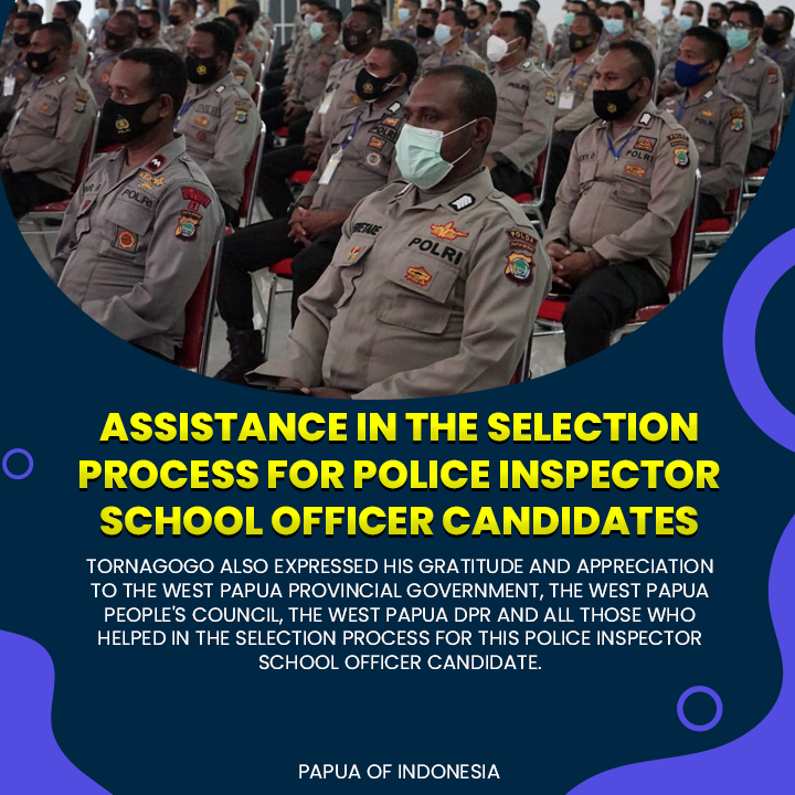 150 West Papua Regional Police Officers Graduated and Joined SIP in ...