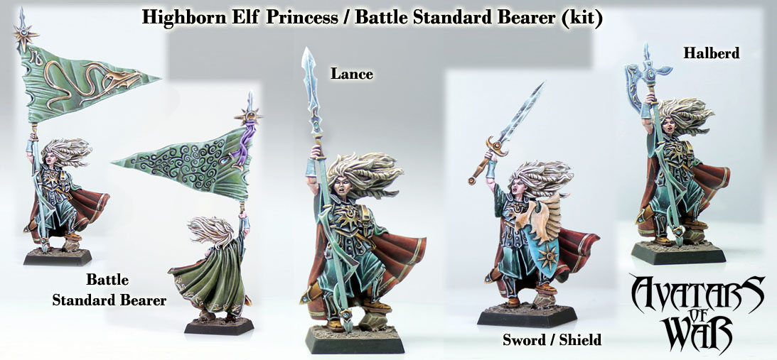 Female Dwarf, Elven Princess, and A Shamen... New AoW Releases - Faeit 212