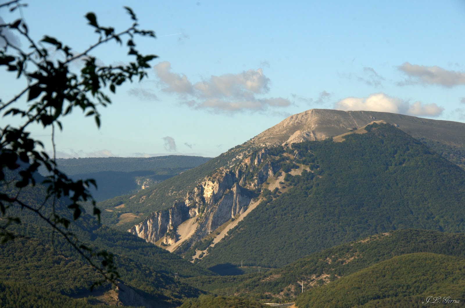 J.L.Gorria: Paseando por Larumbe