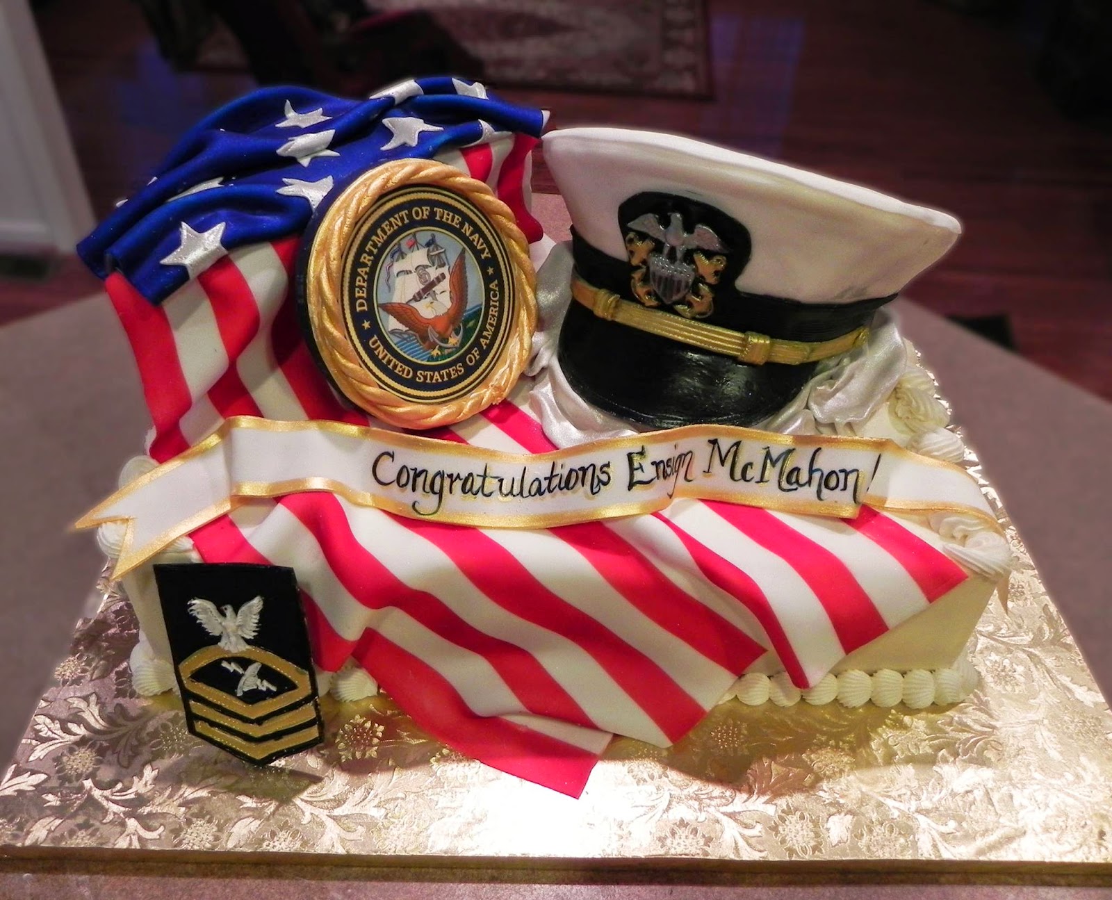 Related image | Military cake, Navy cakes, Retirement cakes