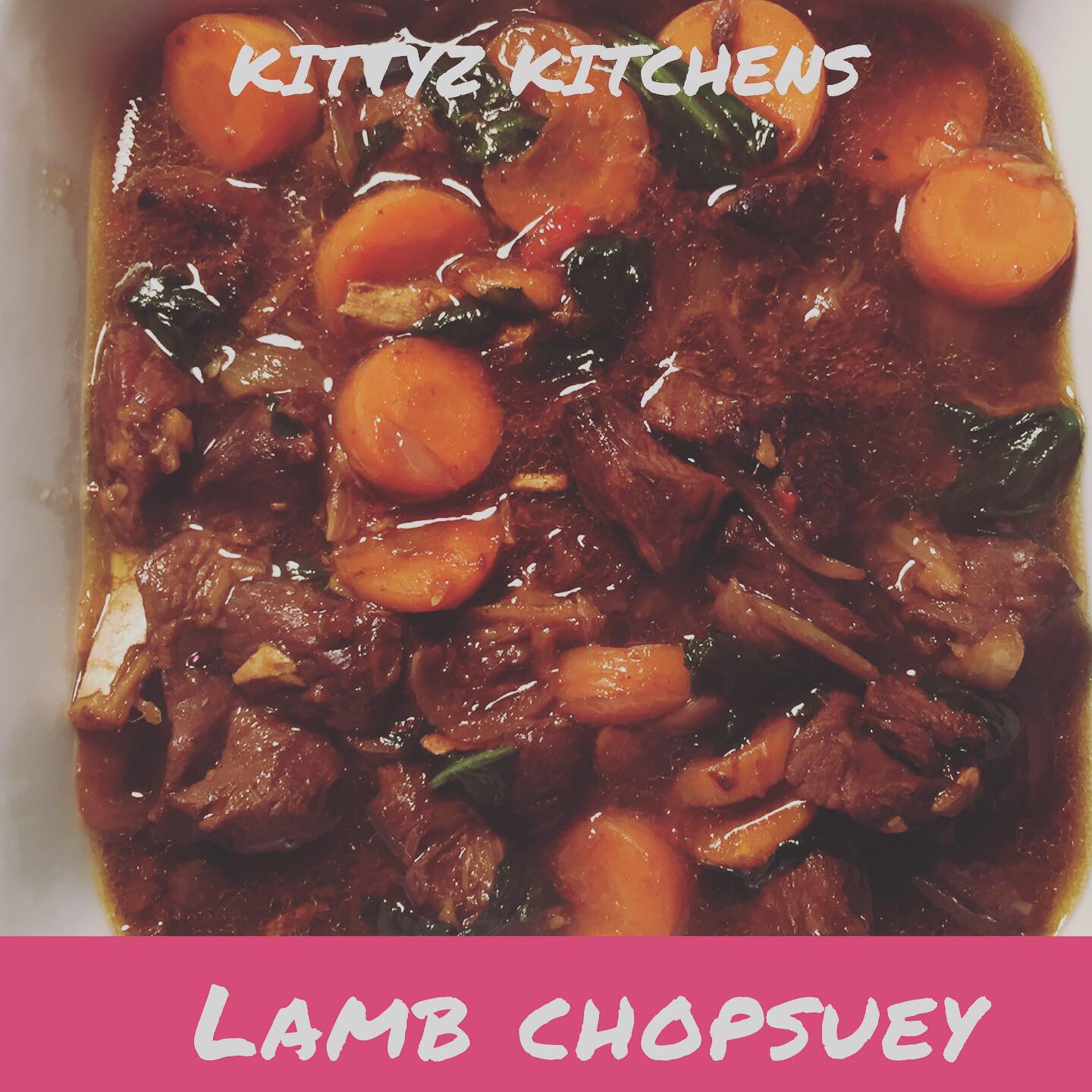 Lamb Chopsuey Recipe