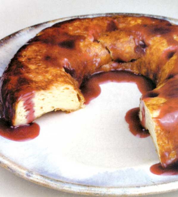Budín con salsa de frutas | El Chef dice