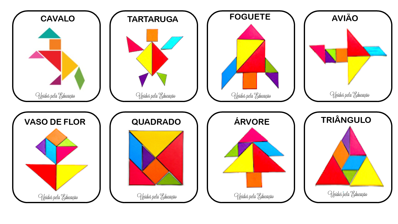 JOGO DO TANGRAM - UNIDOS PELA EDUCAÇÃO