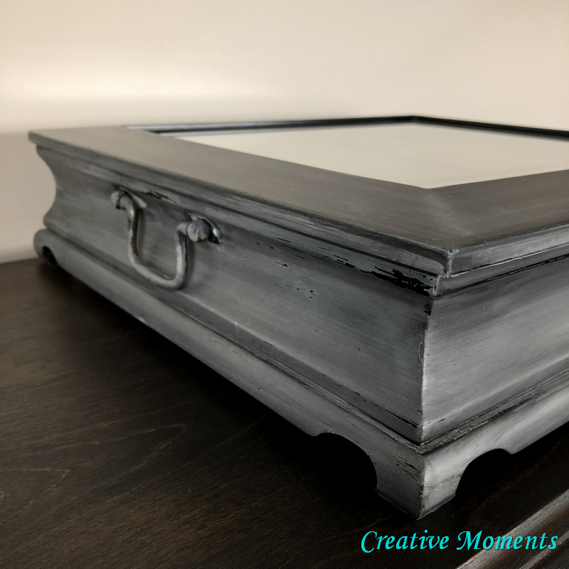Bombay Keepsake Box in Shades of Grey