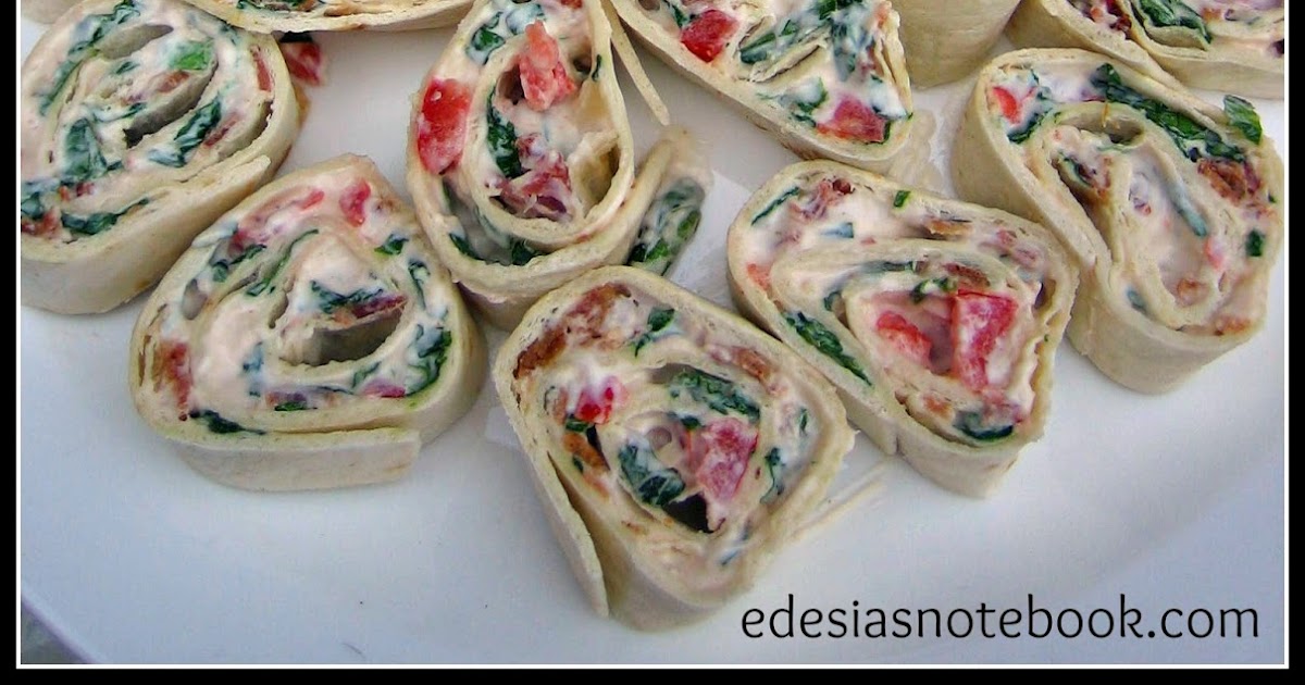 BLT Pinwheels ~ Edesia's Notebook
