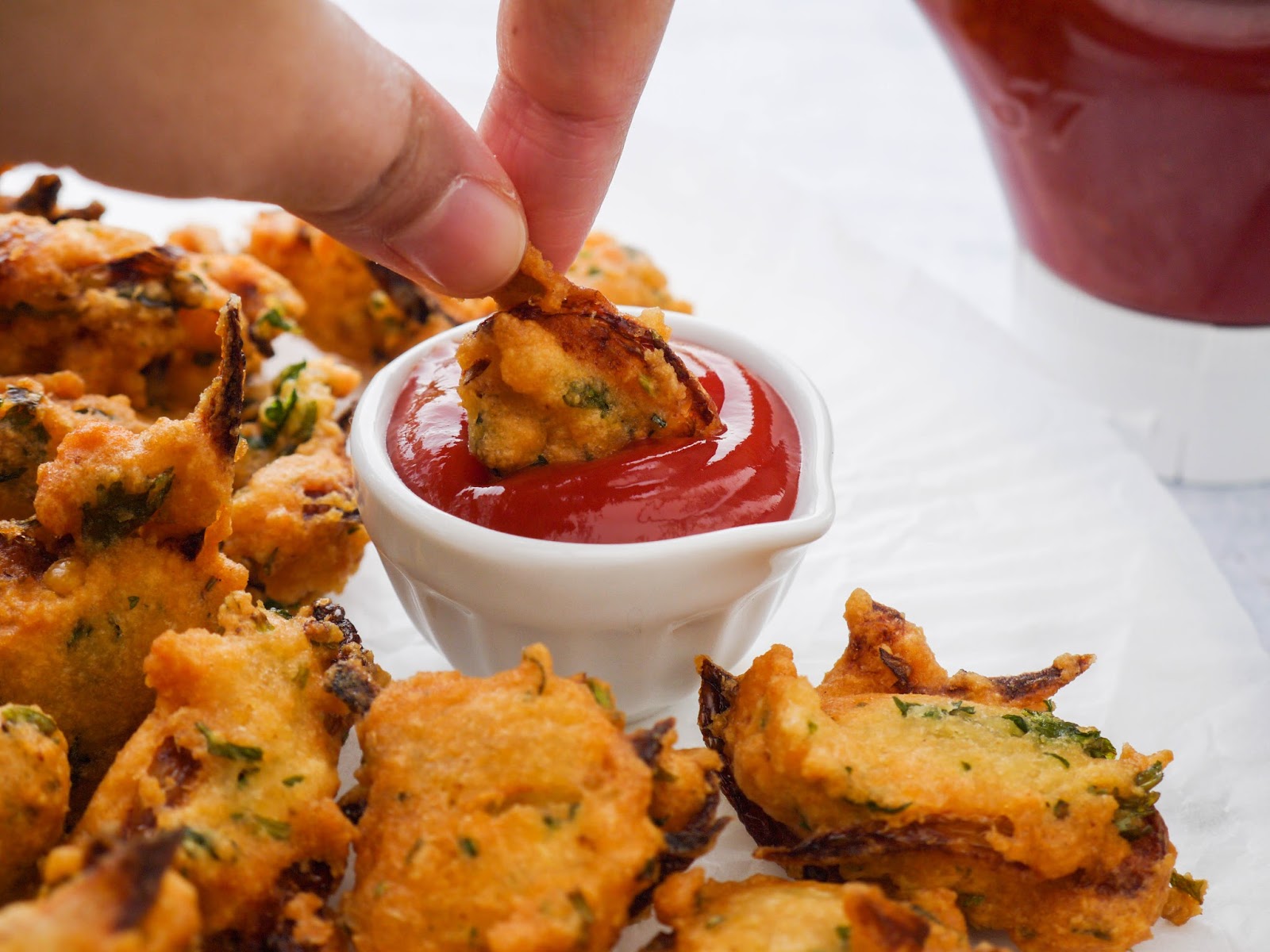 This Muslim Girl Bakes: Dali Bora - Bengali Lentil Pakoras.