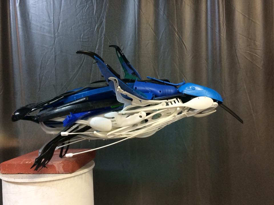 Sayaka Ganz creates amazing art menagerie from discarded plastics