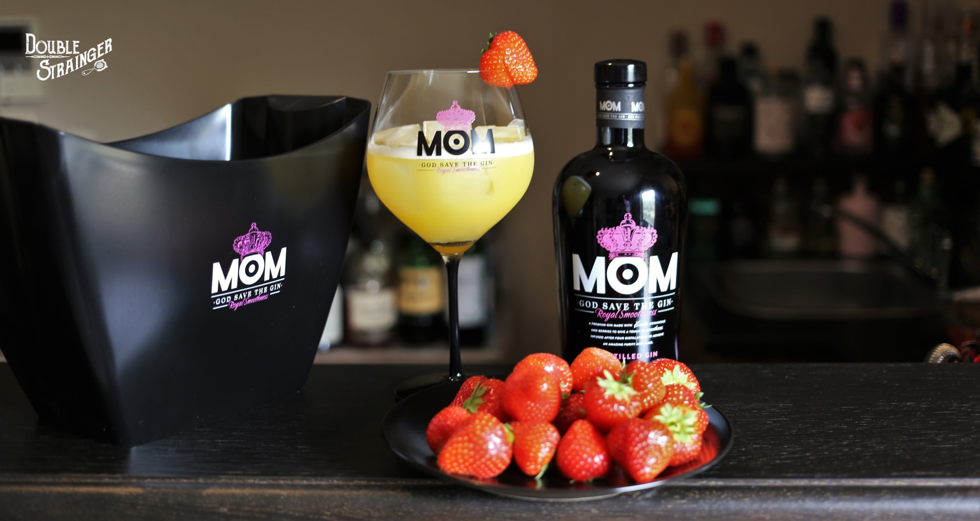 Double Strainger Fruit Basket For Mothers Day Mom Gin