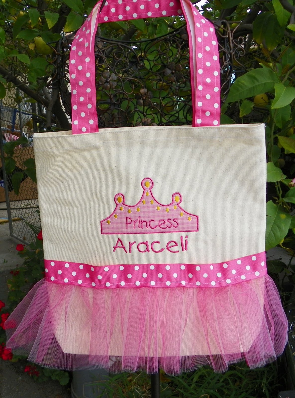 Mis 2 Manos: Made by My Hands: Pink Tutu Personalized Gift Princess ...