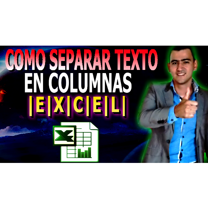 Como separar y dividir texto en columnas, nombres y apellidos, palabras ...