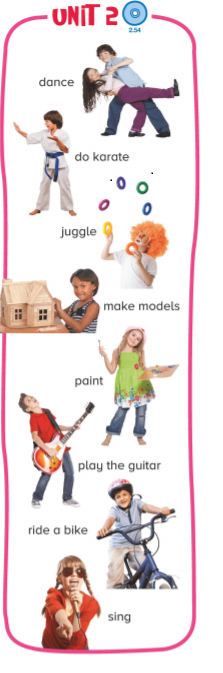 Resources to learn English: Vocabulary Go!2. Unit 2: Actions