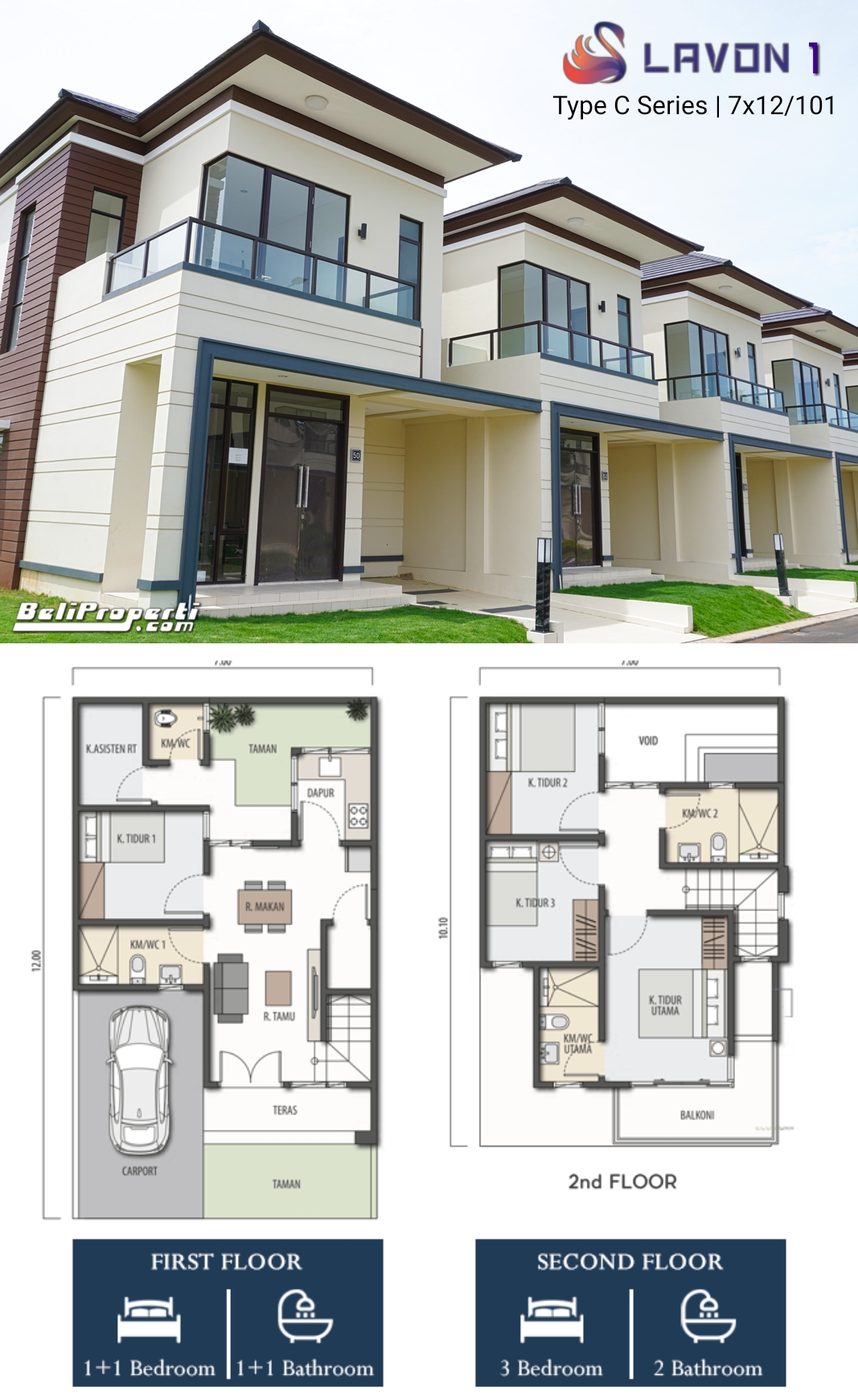 Lavon 1 Swancity Tangerang