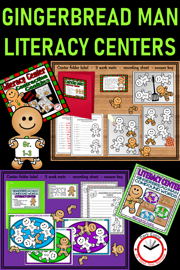 It's About Time, Teachers!: It's About Time for a Gingerbread Man Unit!