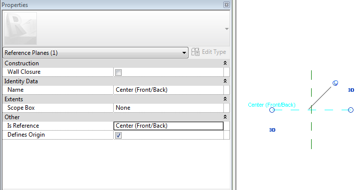 Ik Leer BIM: Reference Planes in een Revit Family