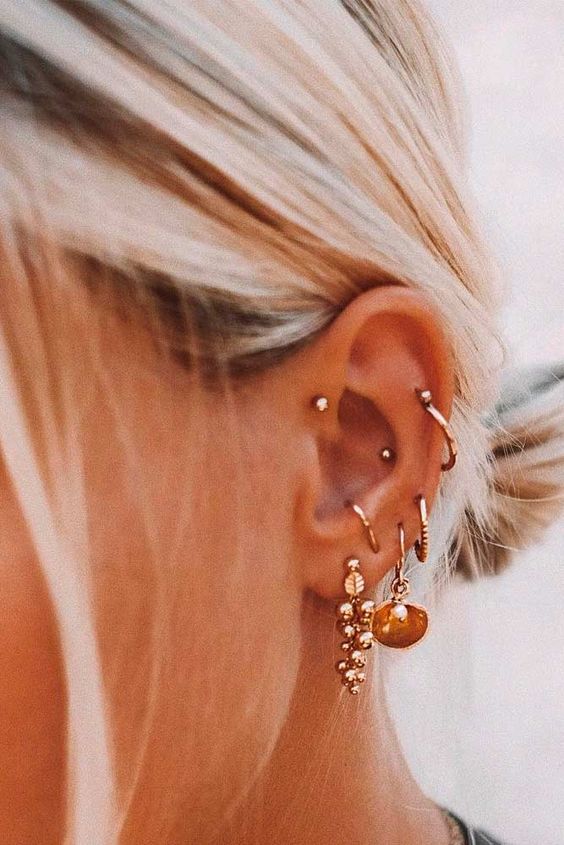Rook Piercing Oreille Anti Helix